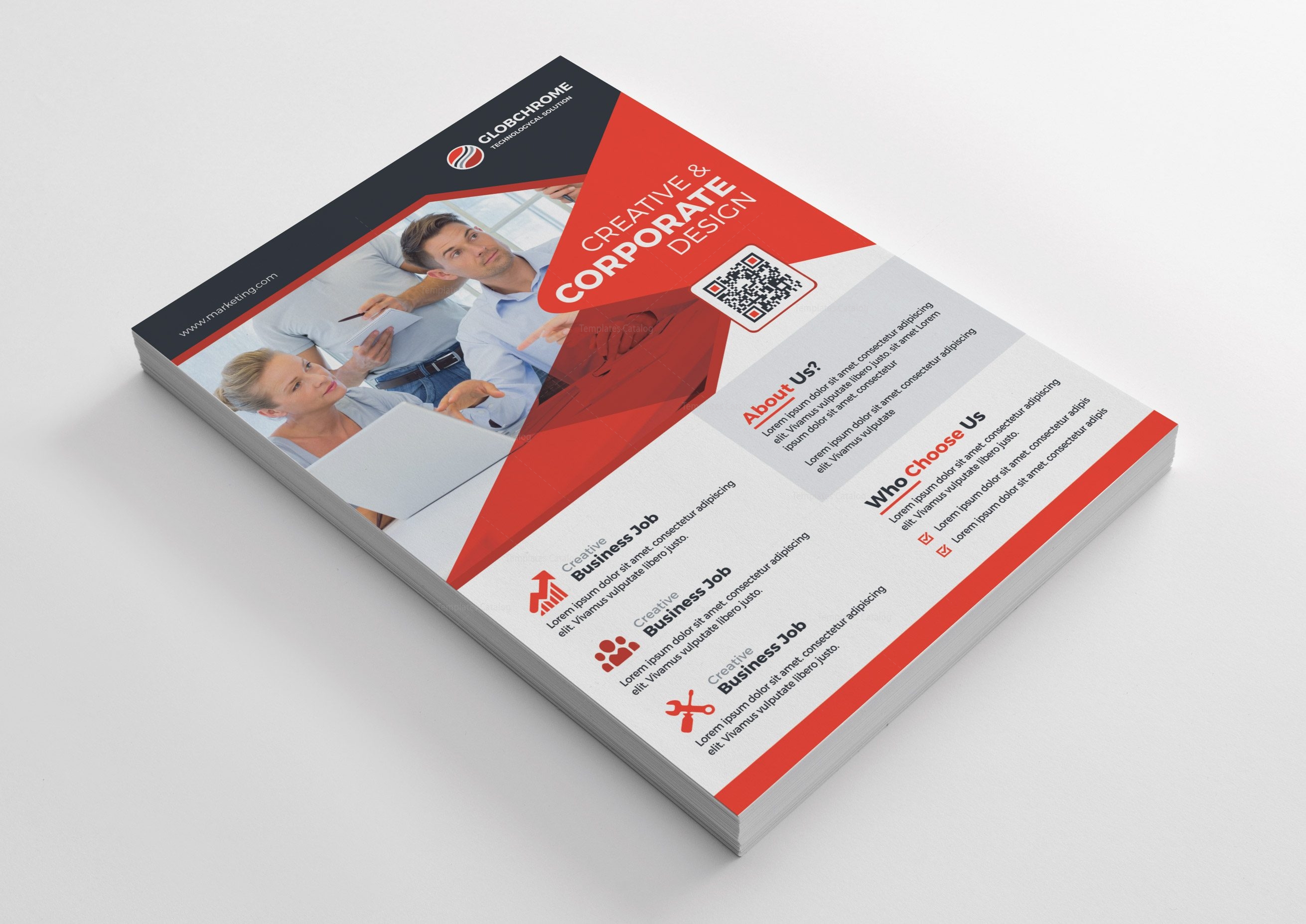 Corporate Print Flyer Templates - Graphic Nova | Stock Graphic Store