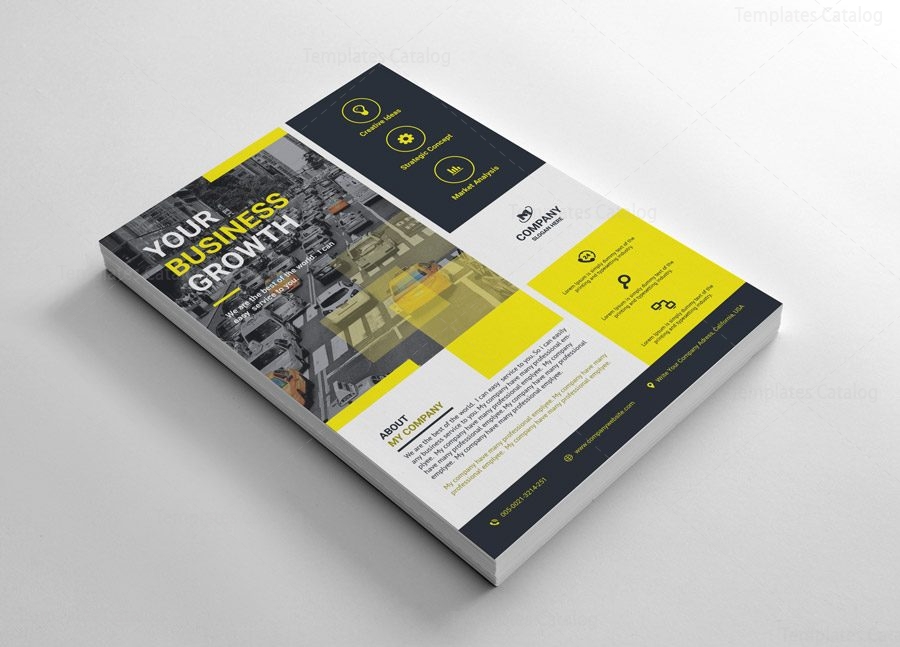 Rectangular Flyer Templates Design - Graphic Nova | Stock Graphic Store