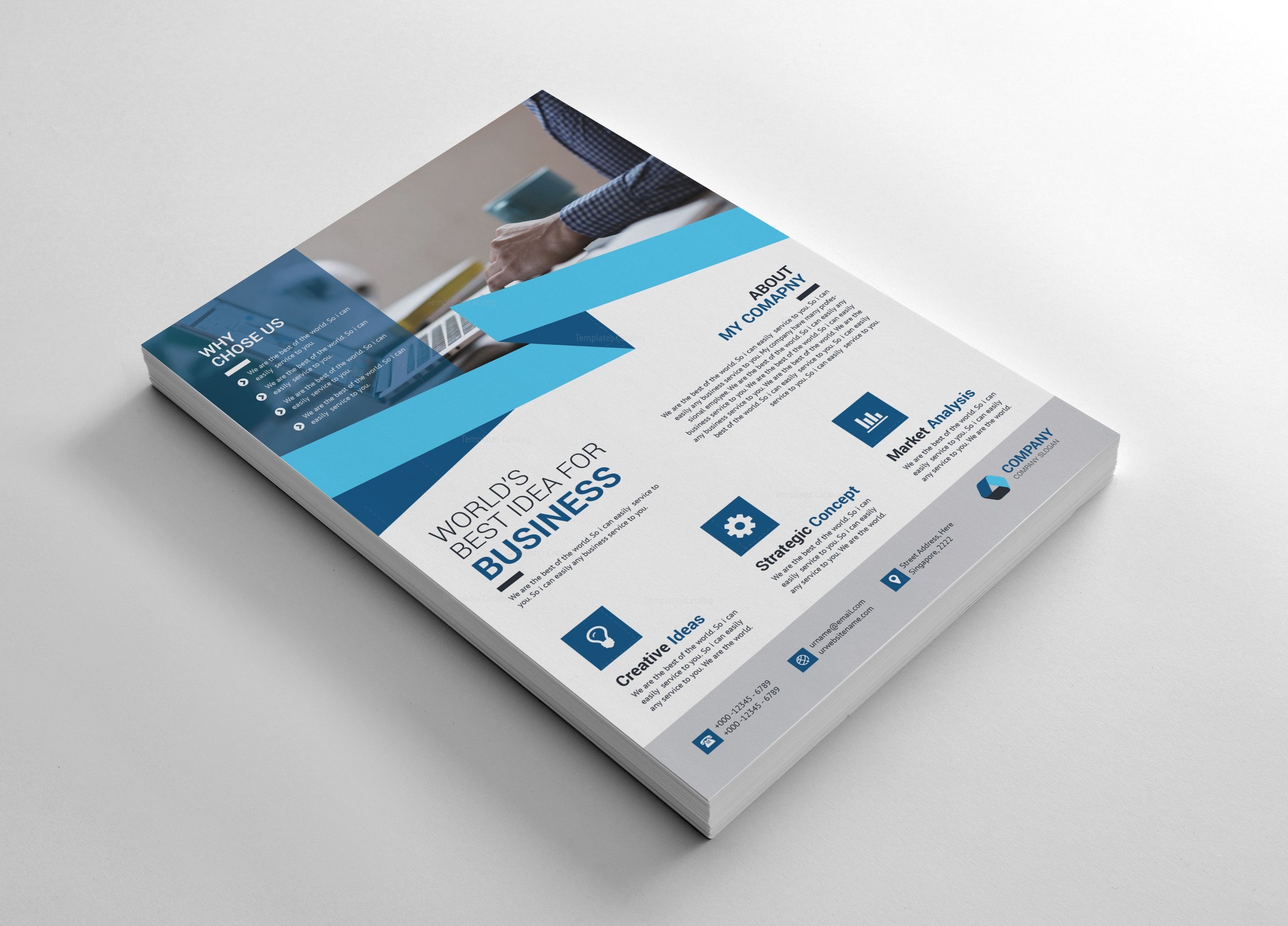 Stylish Flyer Templates - Graphic Nova | Stock Graphic Store