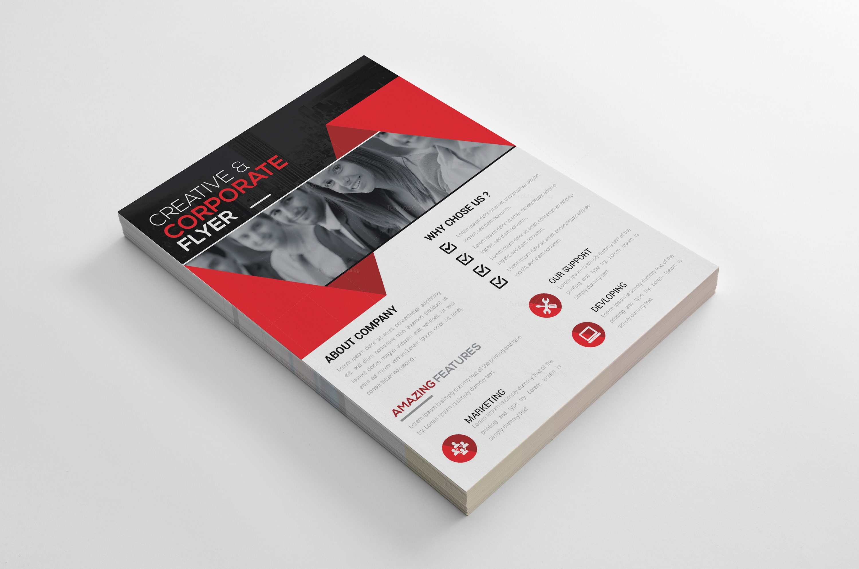 Yolo Creative Business Flyer Design Template - Graphic Nova | Stock ...